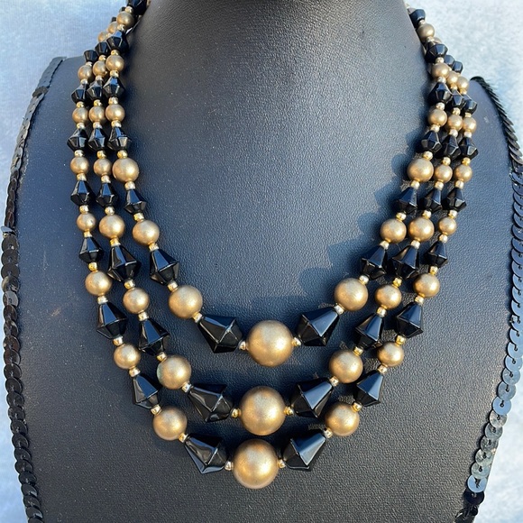 Japan | Jewelry | Vintage Three Strand Necklace | Poshmark